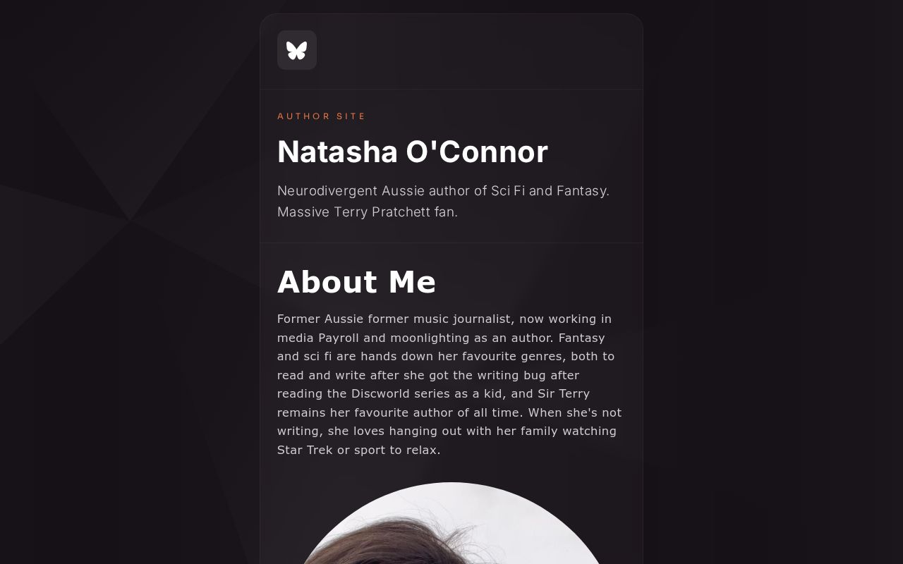 Natasha O'Connor - Author